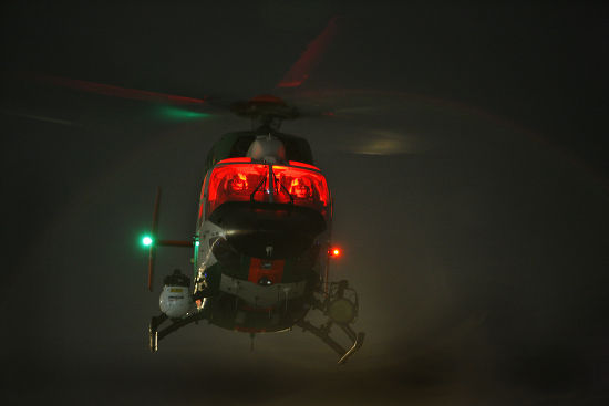 Patrol Helicopter Night Flying Capability Image Foto de stock de ...