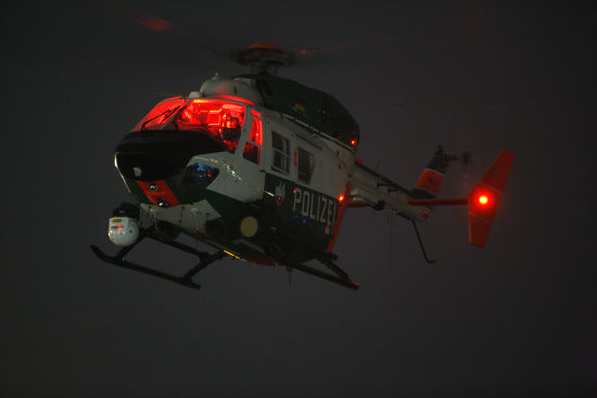 Patrol Helicopter Night Flying Capability Image Editorial Stock Photo ...