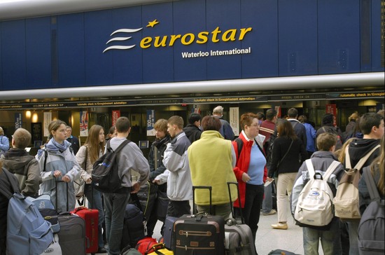 Eurostar Terminal Waterloo International Editorial Stock Photo - Stock ...