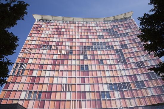 Gsw Tower Berlin Germany Europe Editorial Stock Photo - Stock Image ...