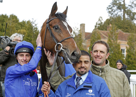 Tryster Adam Kirby Trainer Charlie Appleby Editorial Stock Photo ...