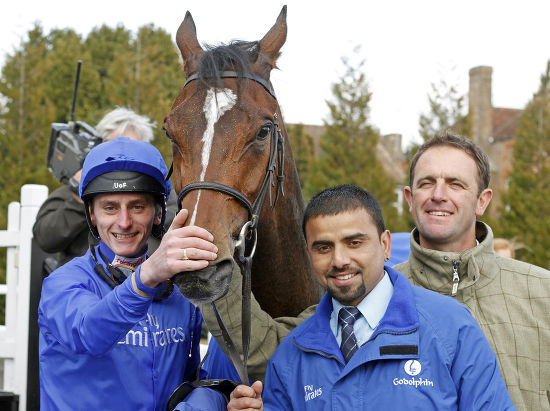 Tryster Adam Kirby Trainer Charlie Appleby Editorial Stock Photo ...