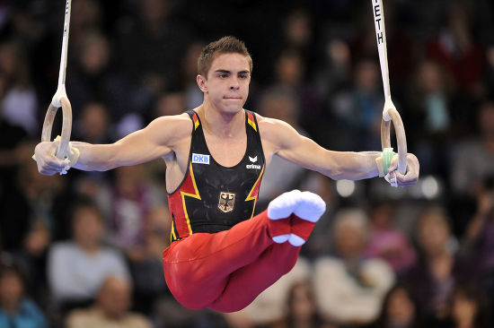 Thomas Taranu Ger On Rings Enbw Editorial Stock Photo - Stock Image ...