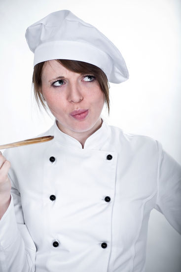 Model Released Young Chef Wooden Spoon Editorial Stock Photo - Stock ...