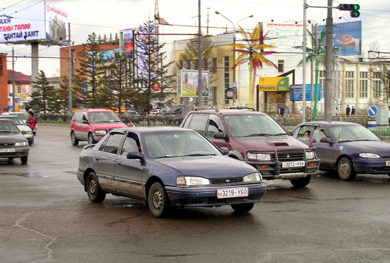 Traffic Central Ulan Bator Editorial Stock Photo - Stock Image ...