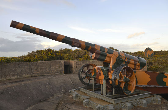 Moltke Gun Battery 155cm French Gun Editorial Stock Photo - Stock Image ...