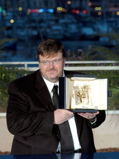 Michael Moore Winner Palme Dor 22 Editorial Stock Photo - Stock Image ...