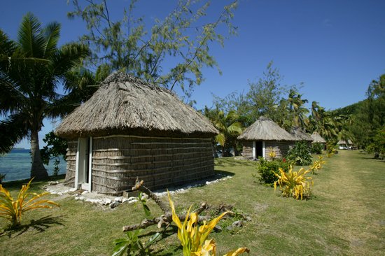Traditional Fijian Bure Tevawa Island Editorial Stock Photo - Stock ...