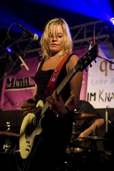 Isabella Eder Guitarist Swiss Band Delilahs Editorial Stock Photo ...