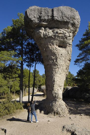 El Tormo Alto Rock Formation Enchanted Editorial Stock Photo - Stock ...