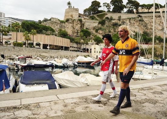 Arsenal Fas Dressed Full Kit Wigs Editorial Stock Photo - Stock Image ...