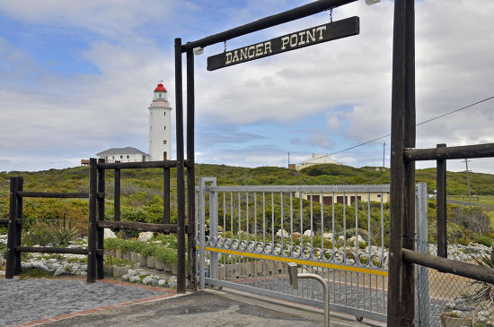 Lighthouse Danger Point Agulhas National Park Editorial Stock Photo ...