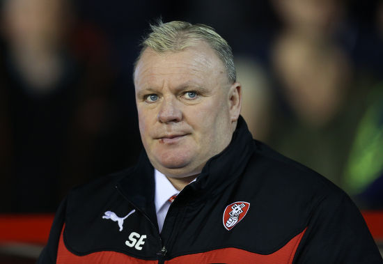 Rotherham Manager Steve Evans Editorial Stock Photo - Stock Image ...