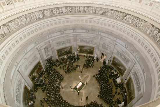 Ronald Reagan Lying State Rotunda Capitol Editorial Stock Photo - Stock ...
