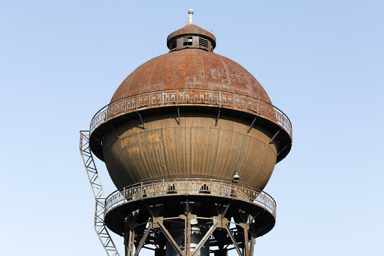 Spherical Water Tank On Steel Frame Editorial Stock Photo - Stock Image ...