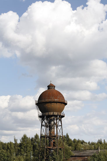 Historic Water Tower South Spherical Water Editorial Stock Photo ...