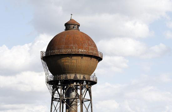 Historic Water Tower South Spherical Water Editorial Stock Photo ...