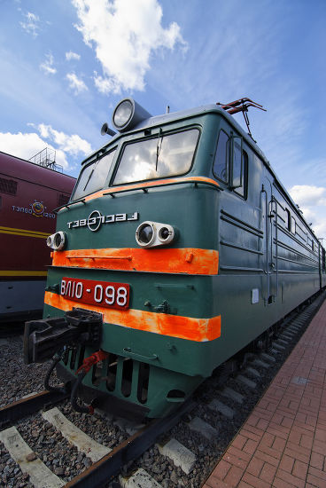 Russian Electric Locomotive Vl10 Built 1974 Editorial Stock Photo ...