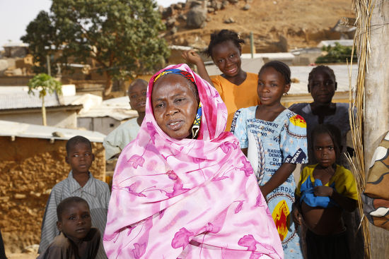 Mayor Fanda Vongo Front Children Maroua Editorial Stock Photo - Stock ...