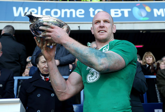 Irelands Paul Oconnell Lifts Centenary Quaich Editorial Stock Photo ...