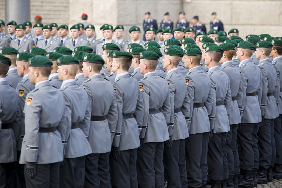 Recruits Guard Battalion Bundeswehr German Army Editorial Stock Photo ...