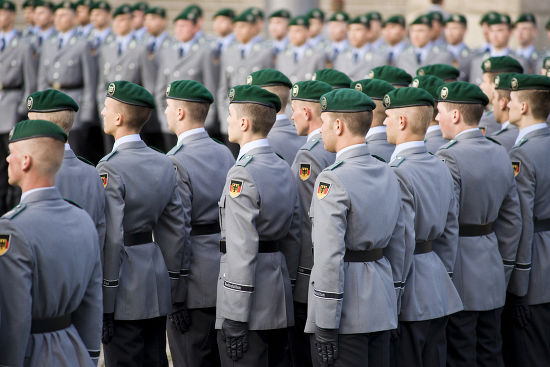 Recruits Guard Battalion Bundeswehr German Army Editorial Stock Photo ...