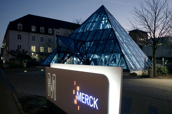 Corporate Headquarters Merck Kgaa Darmstadt Hessen Editorial Stock ...
