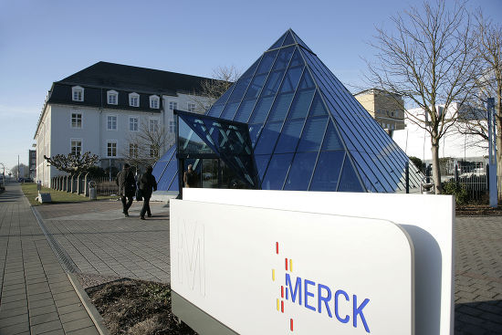 Corporate Headquarters Merck Kgaa Darmstadt Hessen Editorial Stock ...