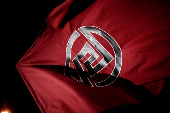 Flag Youth Farright Political Party Golden Editorial Stock Photo ...