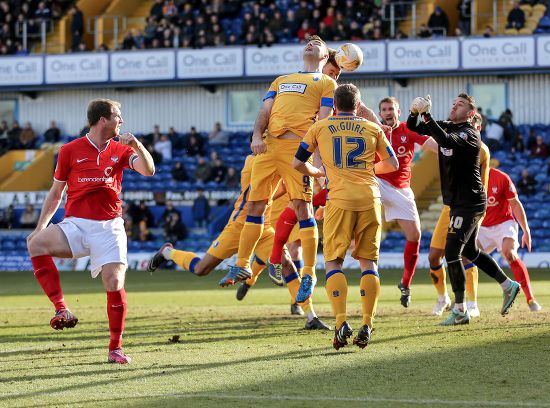 Jake Hyde Scores His Goal During Editorial Stock Photo - Stock Image ...