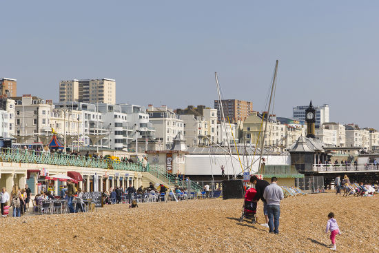 Kings Road Arches Seaside Esplanade Brighton Editorial Stock Photo ...