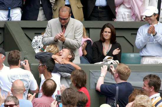 Maria Sharapova Embraces Her Father After Editorial Stock Photo - Stock ...