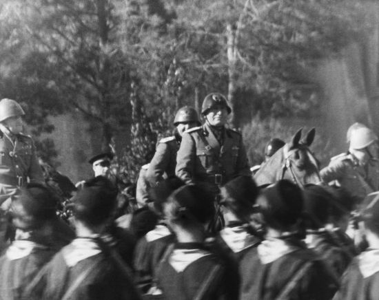 Benito Mussolini On Horseback Circa 1935 Editorial Stock Photo - Stock ...
