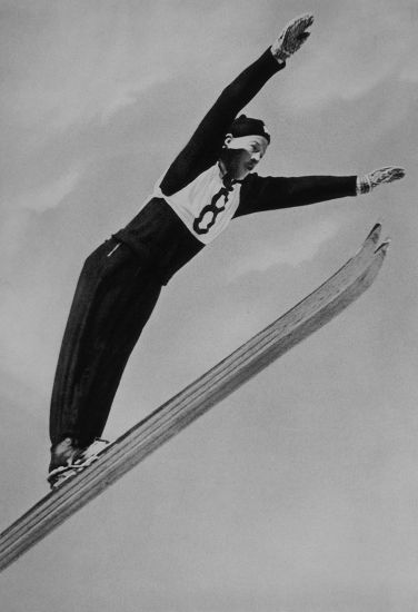 Birger Ruud Norwegian Ski Jumper 1936 Editorial Stock Photo - Stock ...