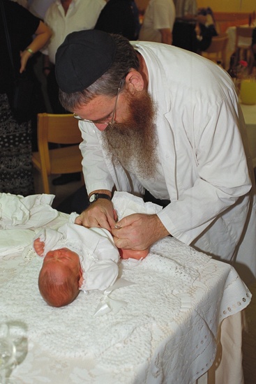 Mohel Performs Circumcision Bris On Eight Editorial Stock Photo - Stock ...