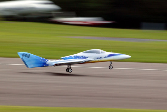 Jet Powered Model Aircraft Which Reach Editorial Stock Photo - Stock ...