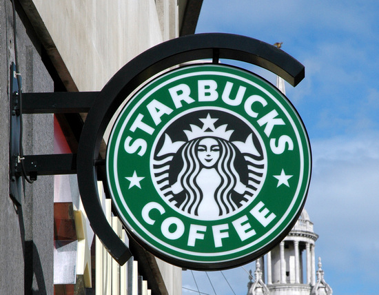 Starbucks Coffee Shop Logo 2004 Editorial Stock Photo - Stock Image ...