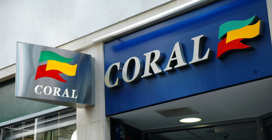 Coral Bookmakers Sign Editorial Stock Photo - Stock Image | Shutterstock