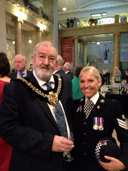 Police Sergeant Louise Lucas Cardiff Mayor Editorial Stock Photo ...