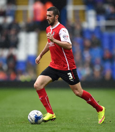 Rotherham Uniteds Danny Lafferty Action During Editorial Stock Photo ...