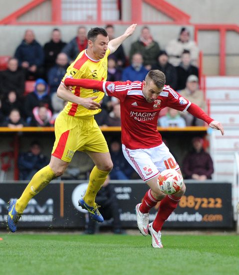 Swindon Towns Andy Williams Action During Editorial Stock Photo - Stock ...
