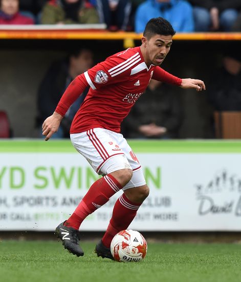 Swindon Towns Massimo Luongo Action During Editorial Stock Photo ...