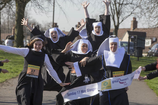 Nuns On Run Melanie Taylor Emma Editorial Stock Photo - Stock Image ...