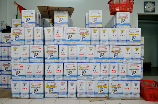 Cartons Fish Sauce Nuoc Mam Phu Editorial Stock Photo - Stock Image ...