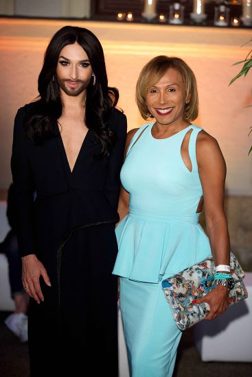 Conchita Wurst Julia Prillwitz Editorial Stock Photo - Stock Image ...