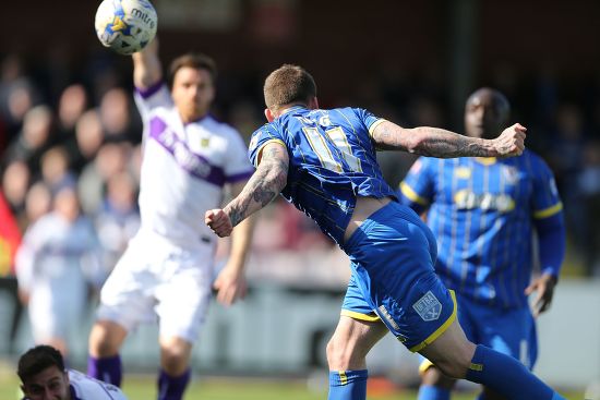 Wimbledon Midfielder Sean Rigg Goes Close Editorial Stock Photo - Stock ...