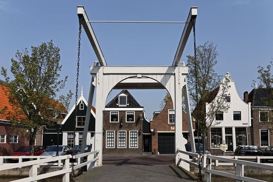 Wooden Drawbridge Lift Bridge Historic City Editorial Stock Photo ...