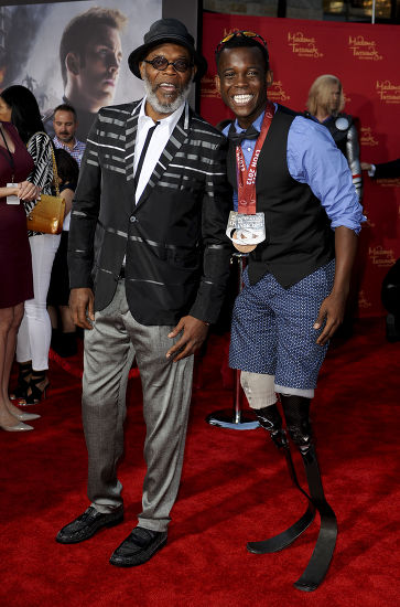 Samuel L Jackson Blake Leeper Editorial Stock Photo - Stock Image ...