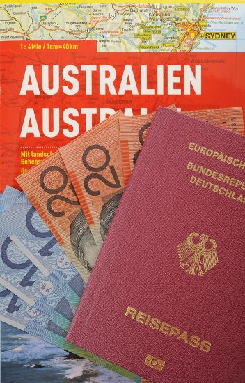 German Passport Biometric Chip Epass Map Editorial Stock Photo - Stock ...