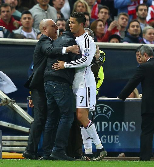 Pitch Invader Hugs Cristiano Ronaldo Real Editorial Stock Photo - Stock ...